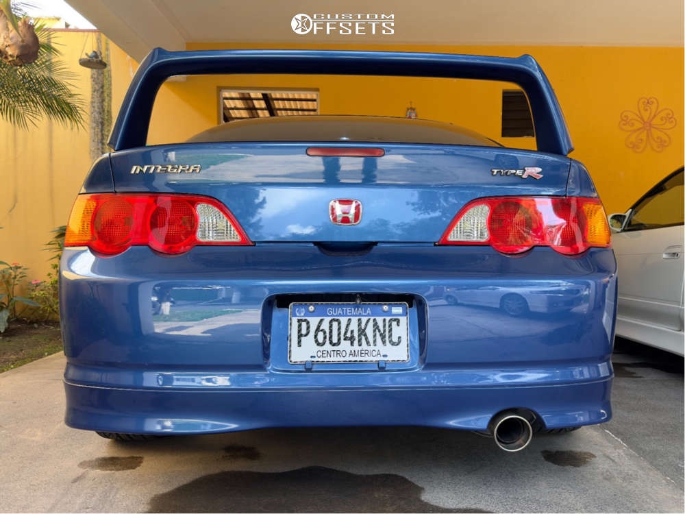 2002 Honda Integra Dc5 Type R with 17x8 40 Enkei Triumph and 215/45R17 ...