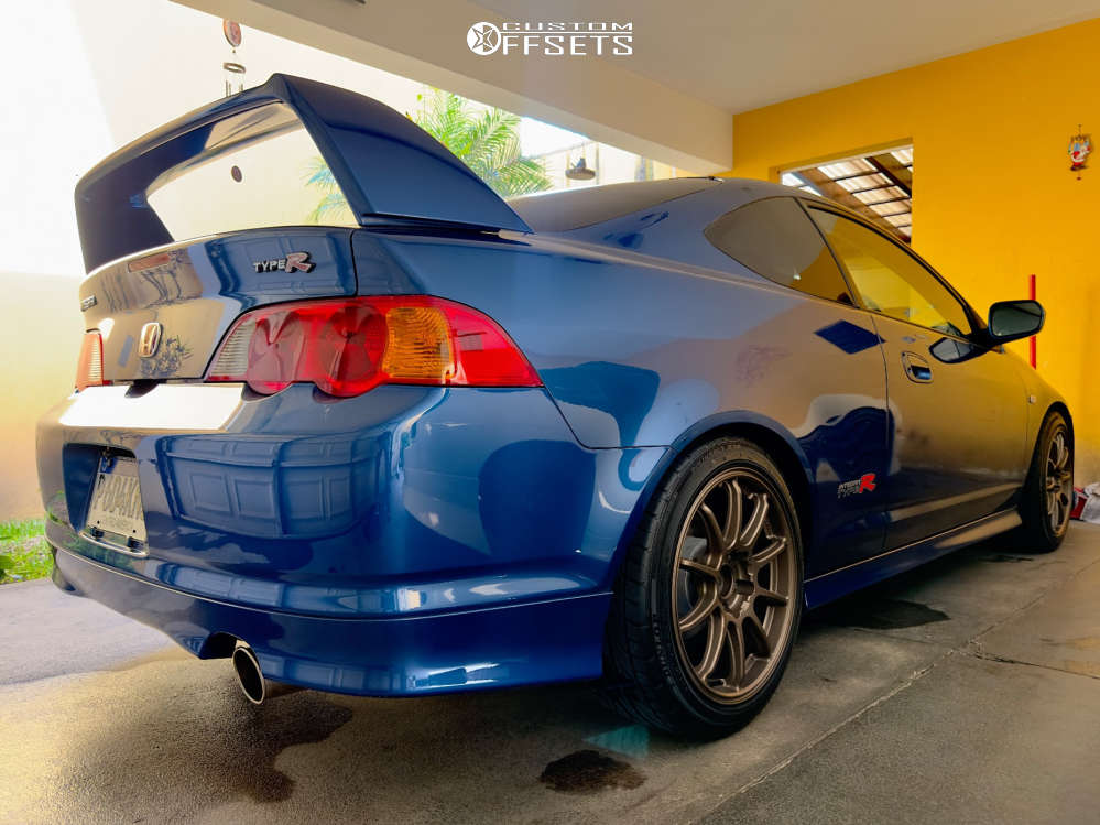 2002 Honda Integra Dc5 Type R with 17x8 40 Enkei Triumph and 215/45R17 ...