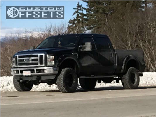 2008 Ford F-350 Super Duty with 18x10 -26 Moto Metal Mo968 and 35/12 ...