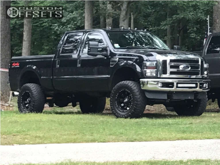 2008 Ford F-350 Super Duty with 18x10 -26 Moto Metal Mo968 and 35/12 ...