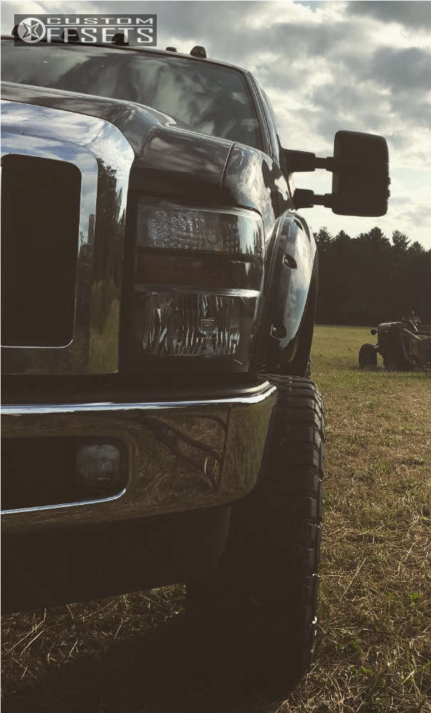 2008 Ford F-350 Super Duty with 18x10 -26 Moto Metal Mo968 and 35/12 ...