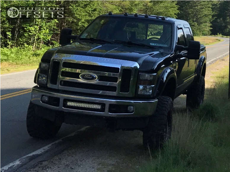 2008 Ford F-350 Super Duty with 18x10 -26 Moto Metal Mo968 and 35/12 ...