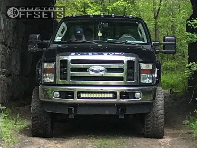 2008 Ford F-350 Super Duty with 18x10 -26 Moto Metal Mo968 and 35/12 ...