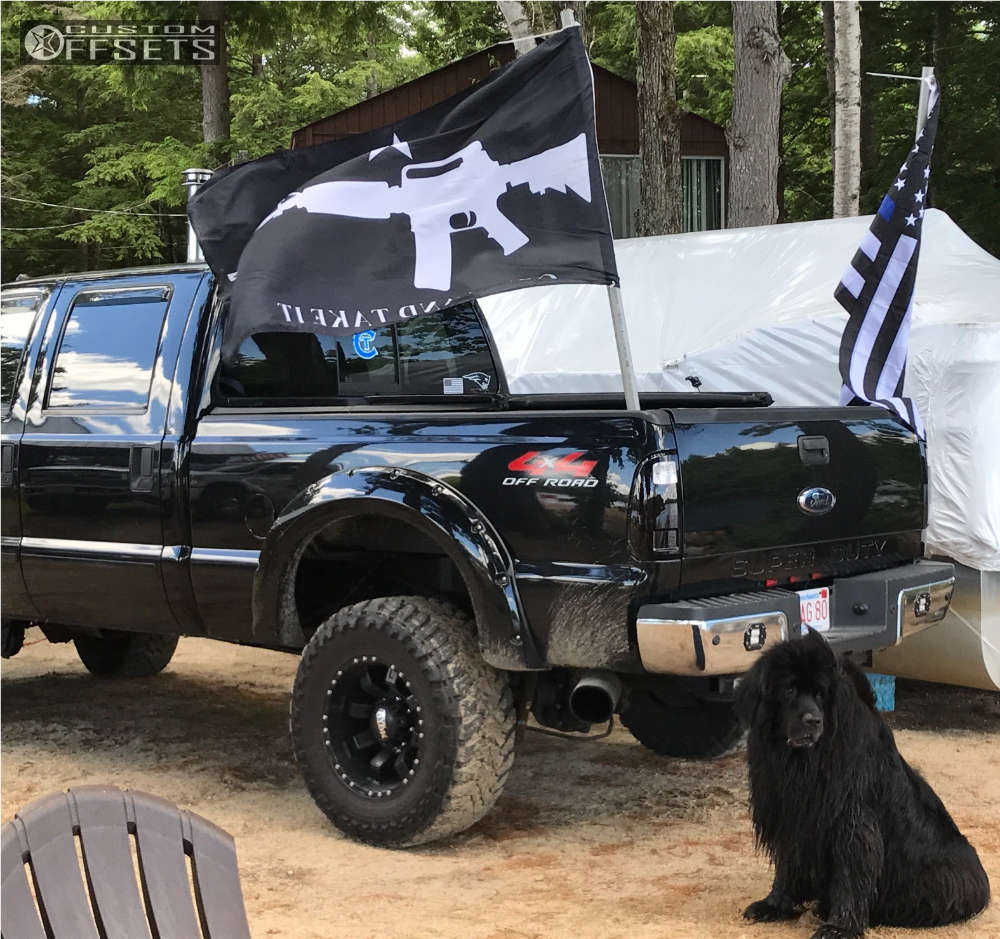 2008 Ford F-350 Super Duty with 18x10 -26 Moto Metal Mo968 and 35/12 ...