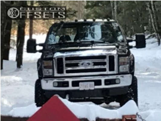 2008 Ford F-350 Super Duty with 18x10 -26 Moto Metal Mo968 and 35/12 ...