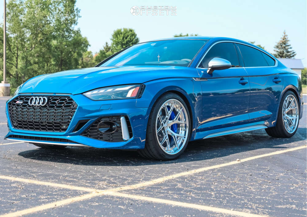 2020 Audi RS5 with 20x10 20 Forgelite FL1 and 285/30R20 Yokohama ADVAN ...