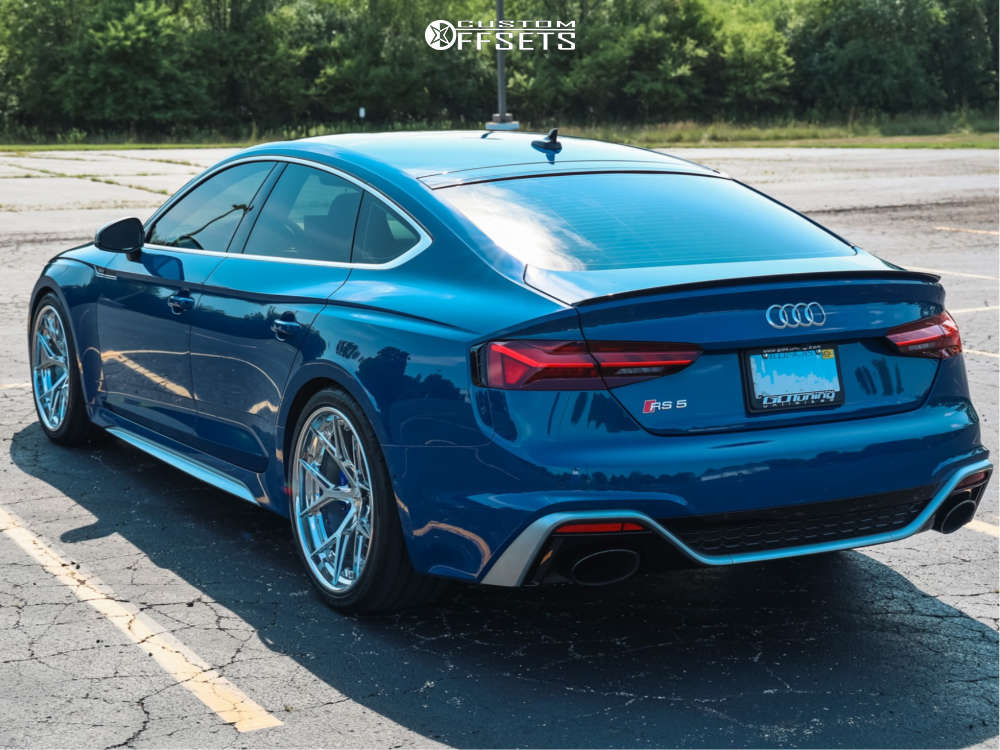2020 Audi RS5 with 20x10 20 Forgelite FL1 and 285/30R20 Yokohama ADVAN ...