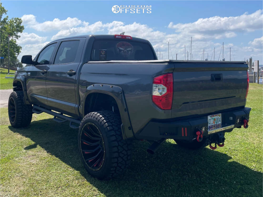 2018 Toyota Tundra with 24x14 -76 XF Offroad Xf-224 and 37/13.5R24 ...