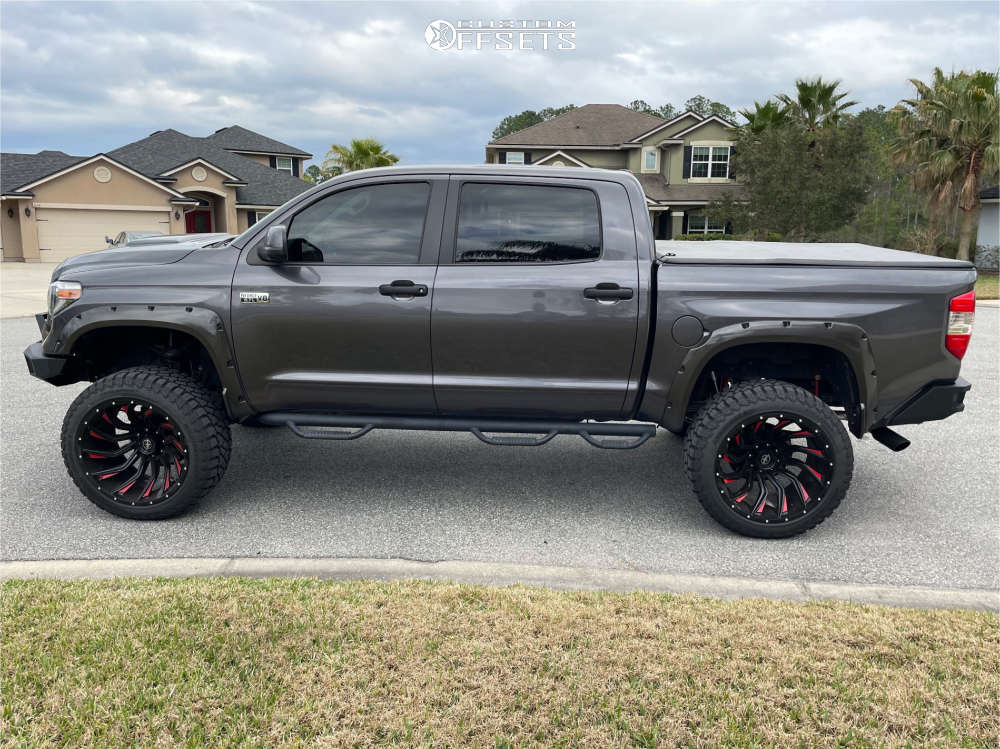 2018 Toyota Tundra with 24x14 -76 XF Offroad Xf-224 and 37/13.5R24 ...