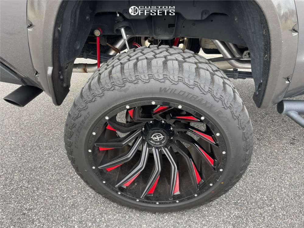 2018 Toyota Tundra with 24x14 -76 XF Offroad Xf-224 and 37/13.5R24 ...