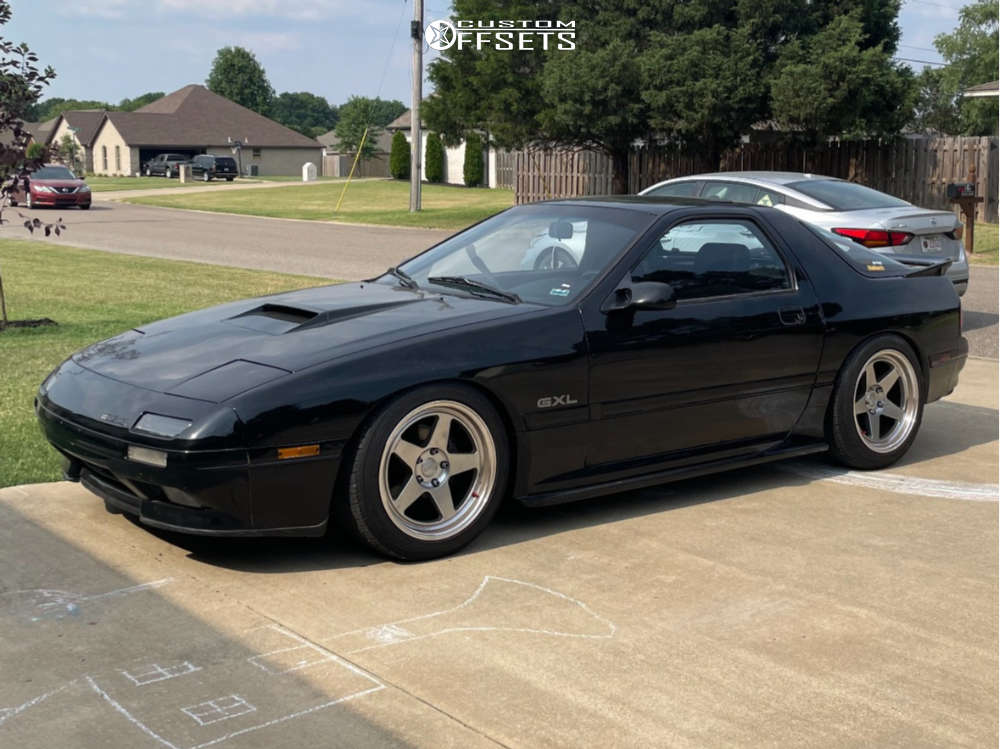1990 Mazda RX-7 with 17x9 22 Kansei Knp and 225/40R17 Toyo Tires ...