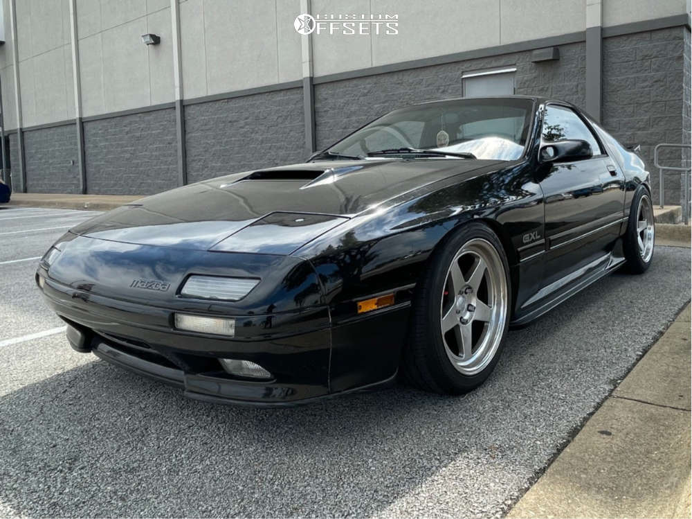 1990 Mazda RX-7 with 17x9 22 Kansei Knp and 225/40R17 Toyo Tires ...
