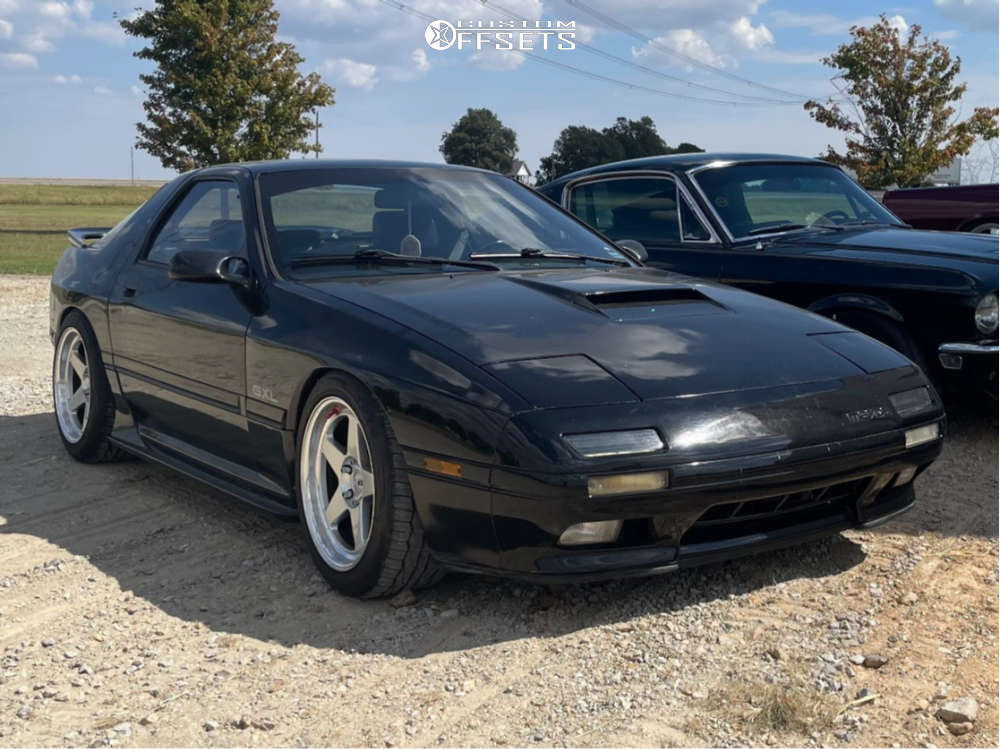 1990 Mazda RX-7 with 17x9 22 Kansei Knp and 225/40R17 Toyo Tires ...