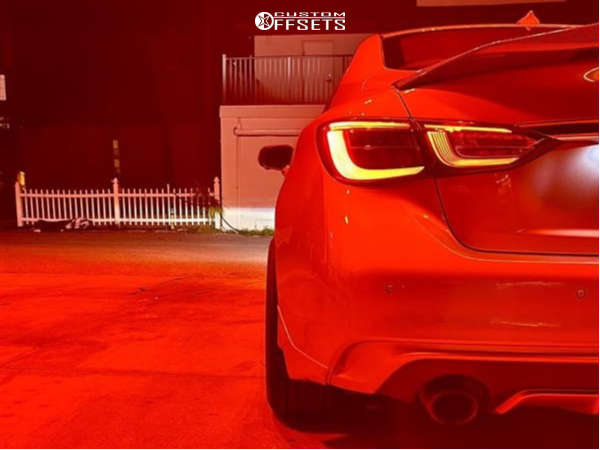 2020 INFINITI Q50 with 19x9.5 22 AVID1 Av20 and 255/35R19 Continental ...