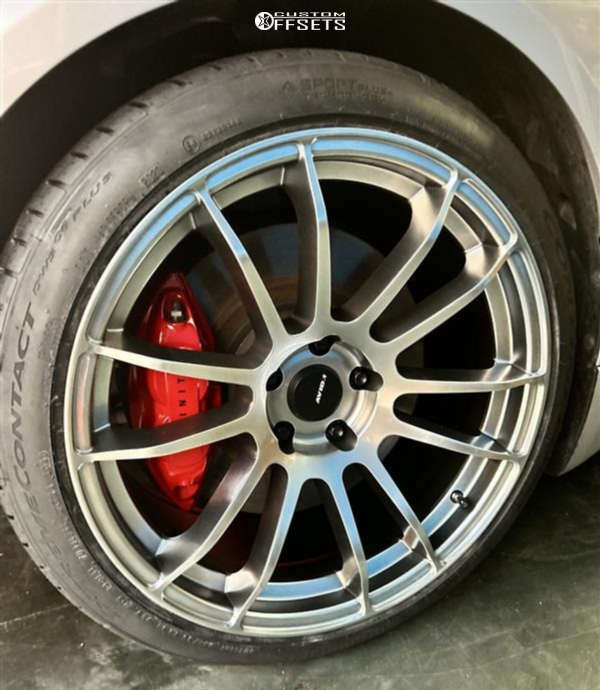 2020 INFINITI Q50 with 19x9.5 22 AVID1 Av20 and 255/35R19 Continental ...