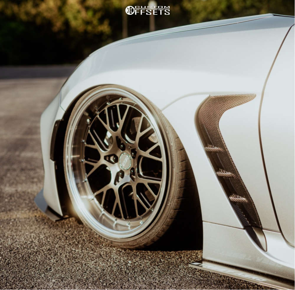 2022 Subaru BRZ with 18x9.5 35 ESR Cs11 and 225/35R18 Atlas Force Uhp ...