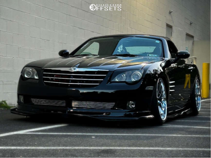 2005 Chrysler Crossfire with 19x8.5 10 GMR Paladin and 215/35R19 Cooper ...