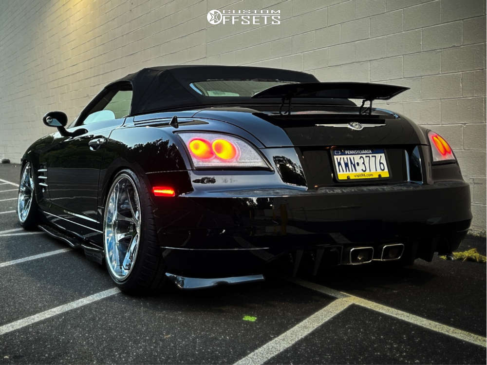 2005 Chrysler Crossfire with 19x8.5 10 GMR Paladin and 215/35R19 Cooper ...