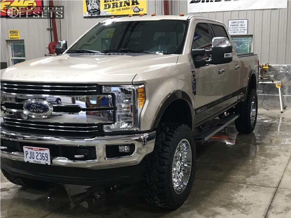 2017 Ford F-250 Super Duty with 22x10 -25 Hostile Blaze and 37/12.5R22 ...