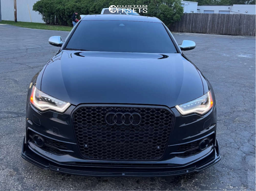 2013 Audi S6 with 20x10 40 Anovia Elder and 255/35R20 Sailun Artezzo ...