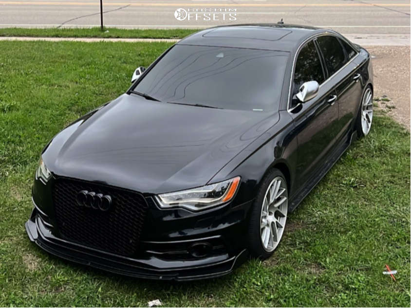 2013 Audi S6 with 20x10 40 Anovia Elder and 255/35R20 Sailun Artezzo ...