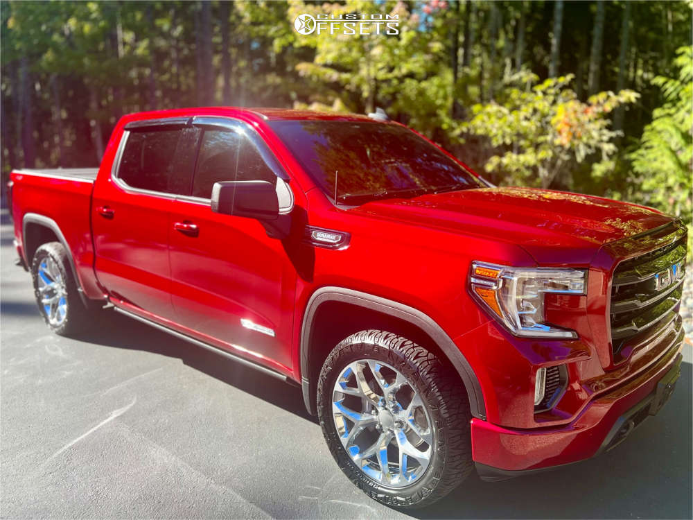 2021 GMC Sierra 1500 with 22x9 24 OE Performance 176 and 305/45R22 ...