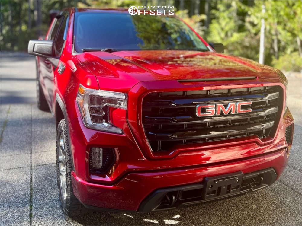 2021 GMC Sierra 1500 with 22x9 24 OE Performance 176 and 305/45R22 ...