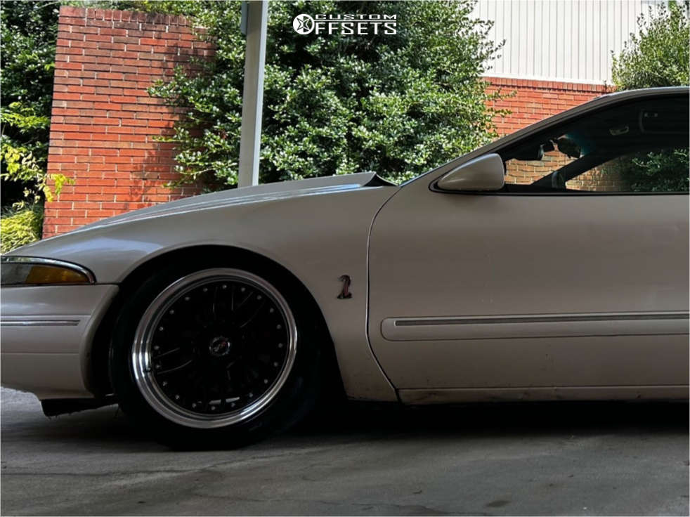 1995 Lincoln Mark VIII with 18x9 35 XXR 521 and 245/45R18 Nitto NT555 ...