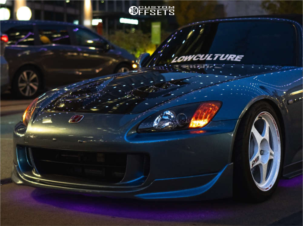 2003 Honda S2000 with 17x8 38 Desmond Regamaster Evo Ii and 215/45R17 ...