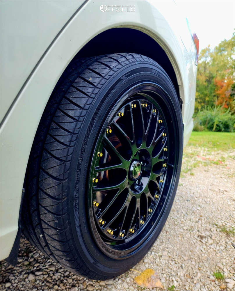 2019 Nissan Altima with 19x8.5 25 XXR 521 and 235/40R19 Hankook Ventus ...