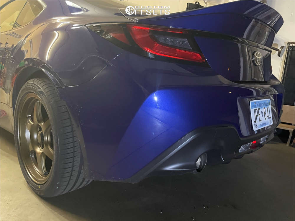 2023 Toyota GR86 with 17x8 40 Konig Hexaform and 245/40R17 Falken ...