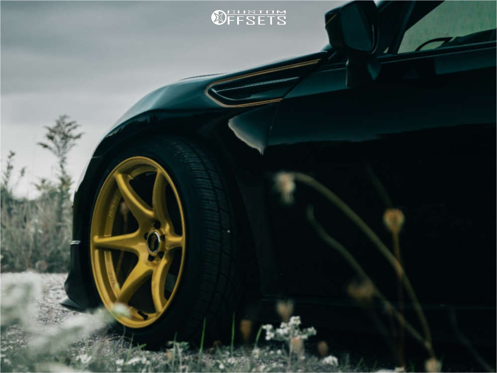 2017 Toyota 86 with 18x9.5 22 Kansei Tandem and 225/40R18 Firestone ...