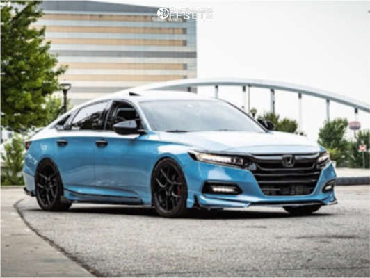 2018 Honda Accord with 19x8.5 43 Konig Diverge and 255/35R19 Federal ...