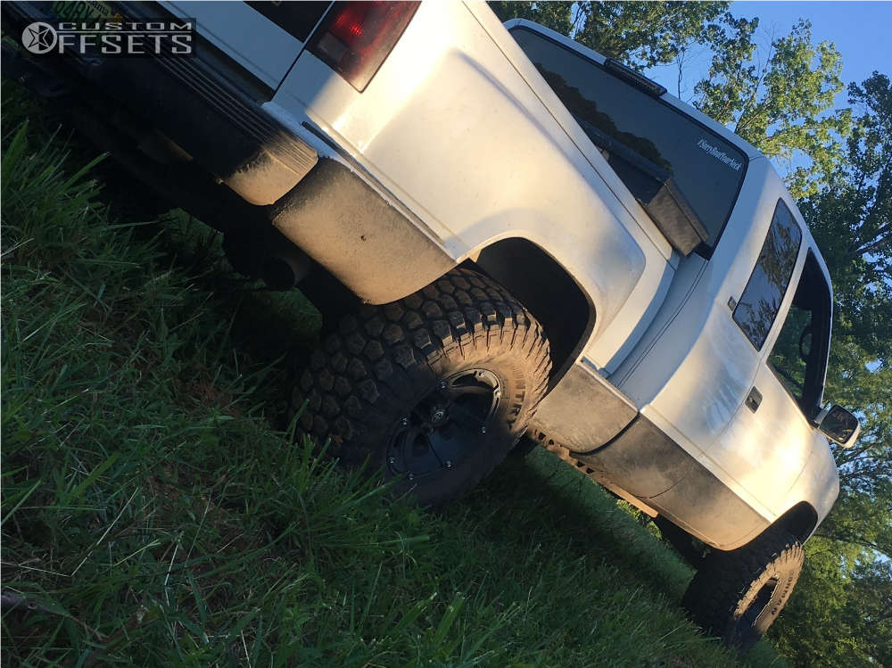 1996 Chevrolet C1500 with 15x8 -19 American Racing ATX Ledge and 33/12 ...