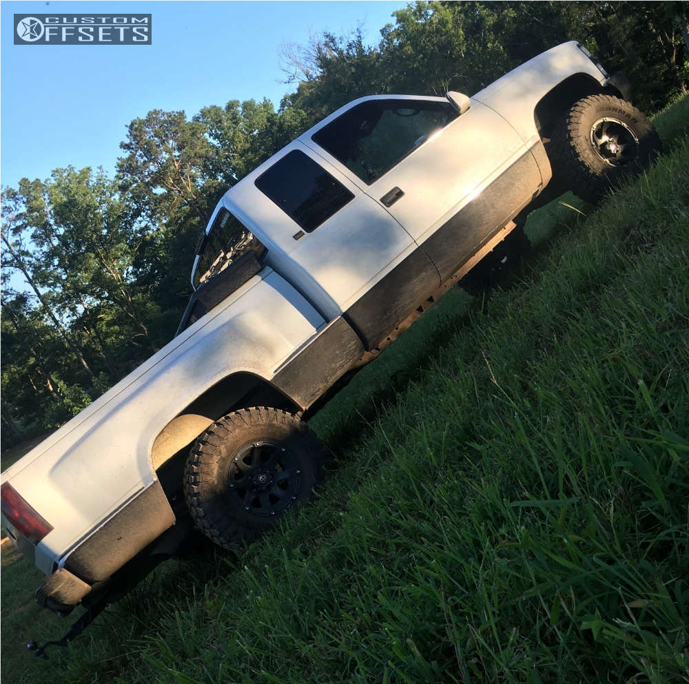 1996 Chevrolet C1500 with 15x8 -19 American Racing ATX Ledge and 33/12 ...