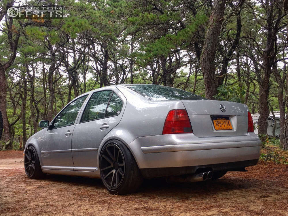2000 Volkswagen Jetta with 18x8.5 35 Rotiform Spf and 205/35R18 Nankang ...