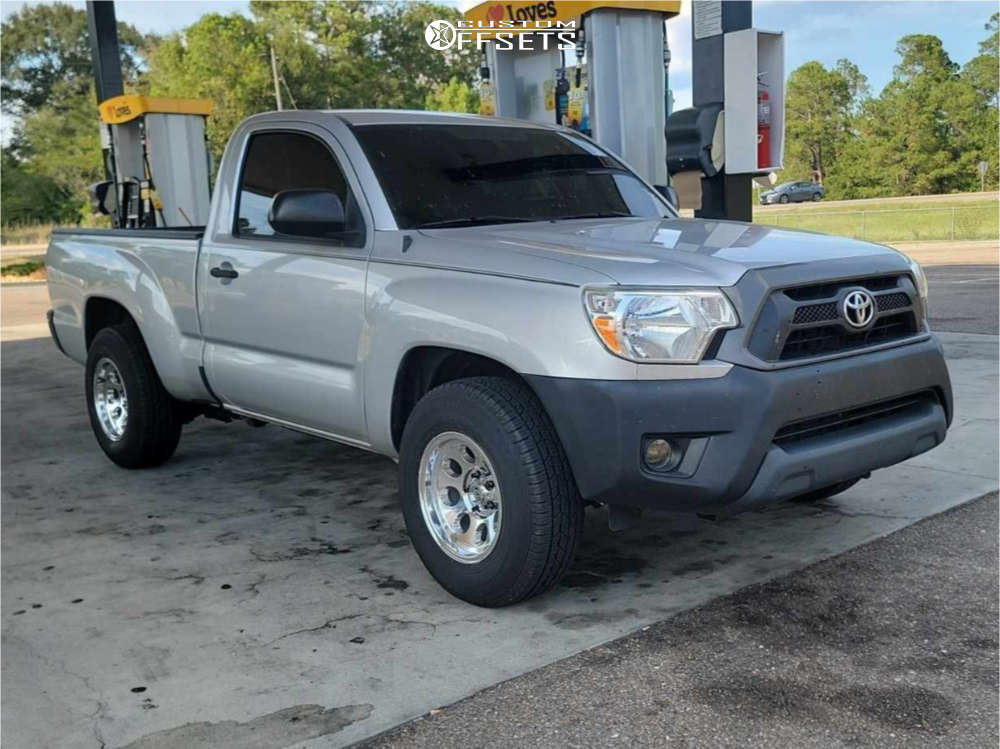 2012 Toyota Tacoma with 15x8 -19 G-FX Tr16 and 235/75R15 Nexen Roadian ...