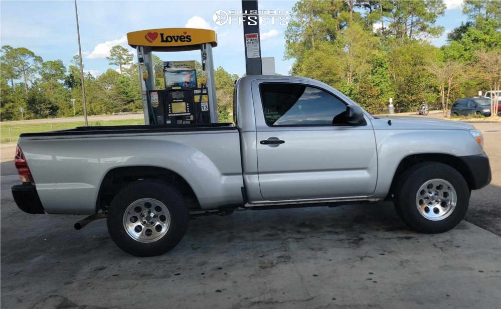 2012 Toyota Tacoma with 15x8 -19 G-FX Tr16 and 235/75R15 Nexen Roadian ...