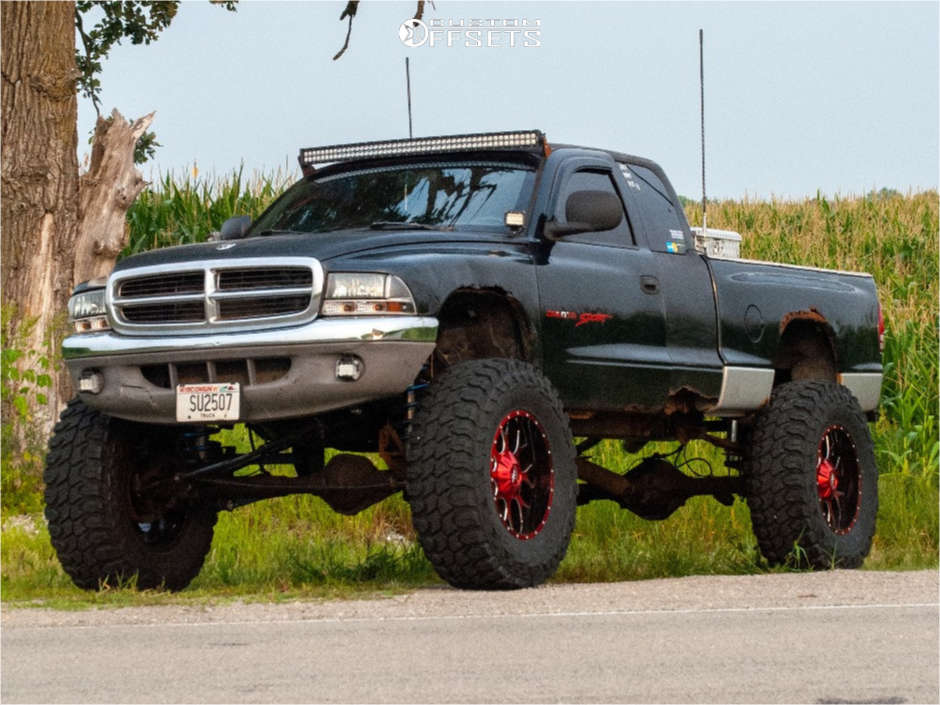 1998 Dodge Dakota with 20x10 -12 Karma Offroad K31 and 40/13.5R20 ...