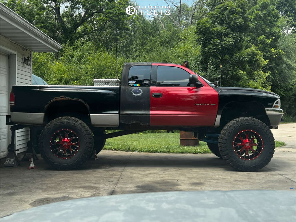 1998 Dodge Dakota with 20x10 -12 Karma Offroad K31 and 40/13.5R20 ...