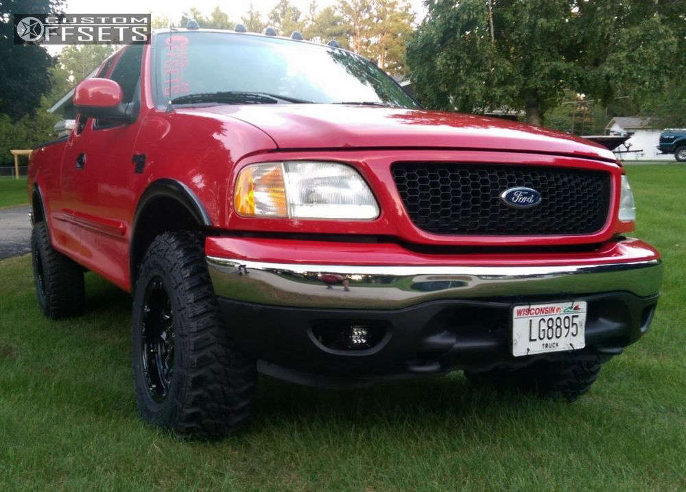 2001 Ford F-150 with 17x9 -13 Tuff T10 and 33/12.5R17 Kanati Mud Hog ...