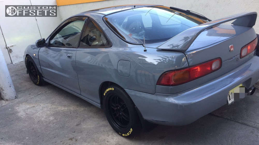1994 Acura Integra with 15x7 35 Enkei RPF1 and 205/50R15 Kumho Ecsta ...