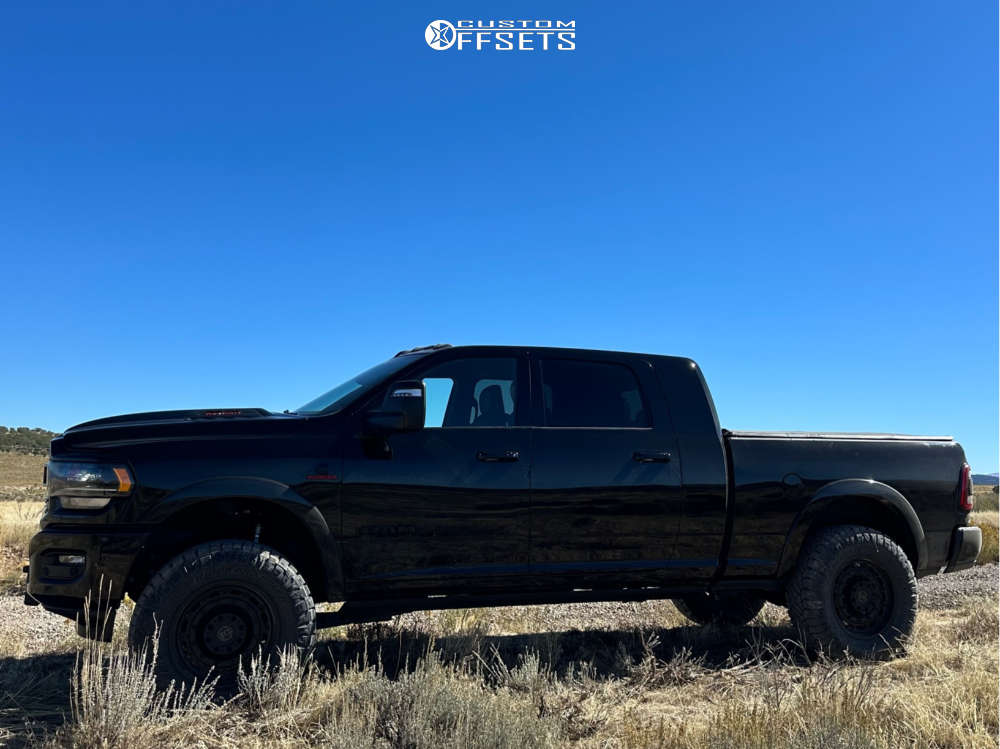 2023 Ram 2500 with 20x9.5 12 Black Rhino Arsenal and 37/12.5R20 Nitto ...
