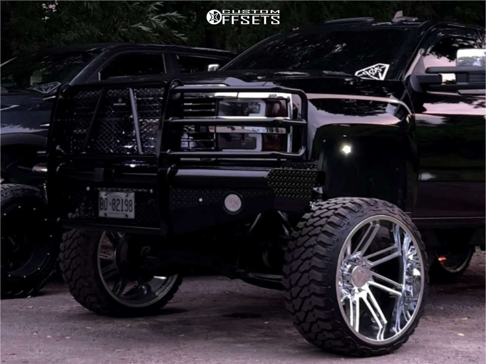 2016 Chevrolet Silverado 2500 HD with 26x14 -81 ARKON OFF-ROAD DaVinci ...