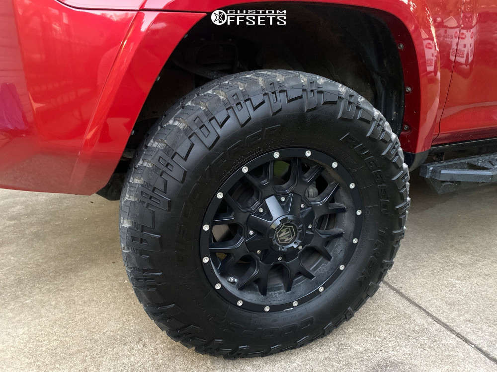 2021 Toyota 4Runner with 17x9 -12 Mayhem Warrior and 285/70R17 Cooper ...