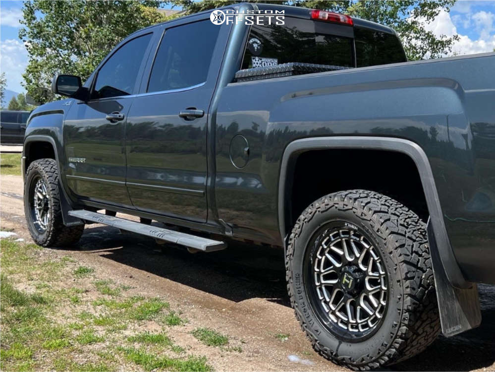 2018 GMC Sierra 1500 with 20x9 0 Hostile Reaper and 33/12.5R20 Venom ...