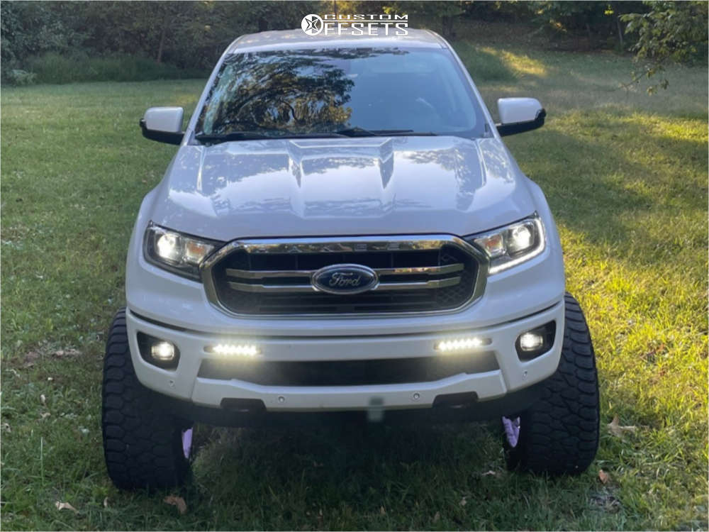2020 Ford Ranger with 22x12 -57 Vision Spyder and 33/12.5R22 AMP ...