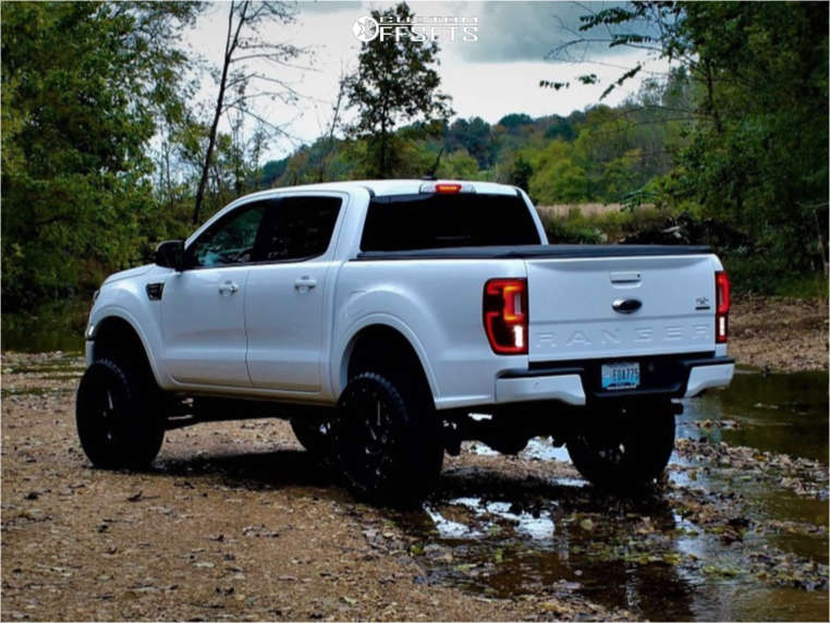 2020 Ford Ranger with 22x12 -57 Vision Spyder and 33/12.5R22 AMP ...