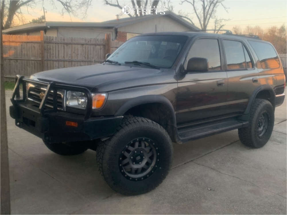 1997 Toyota 4Runner with 17x9 -12 XD Xd128 and 285/70R17 Kenda Klever ...