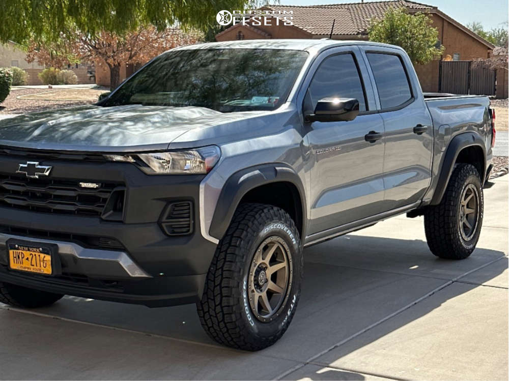2023 Chevrolet Colorado with 18x9 6 Icon Alloys Rebound and 275/70R18 ...